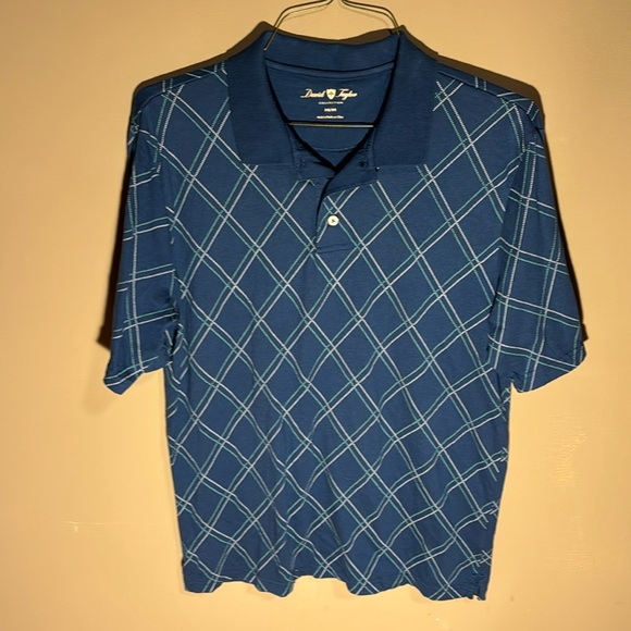 David Taylor | Shirts | David Taylor Collection Short Sleeve Polo Golf ...